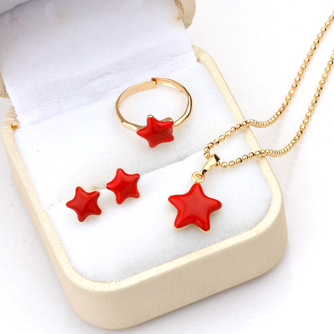 Lovely Kids Gold Jewelry Set Gold Jewelry Gold Jewelry Online Shop