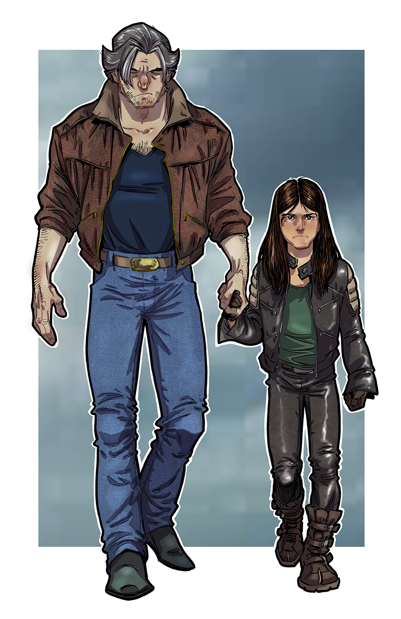 Vibrant Color Logan And X 23 The Art Of Steven E Gordon Online Vibrant Color Logan And X 23 The Art Of Steven E Gordon Online